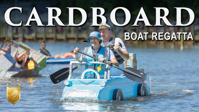 Cardboard Boat Regatta - River Landing
